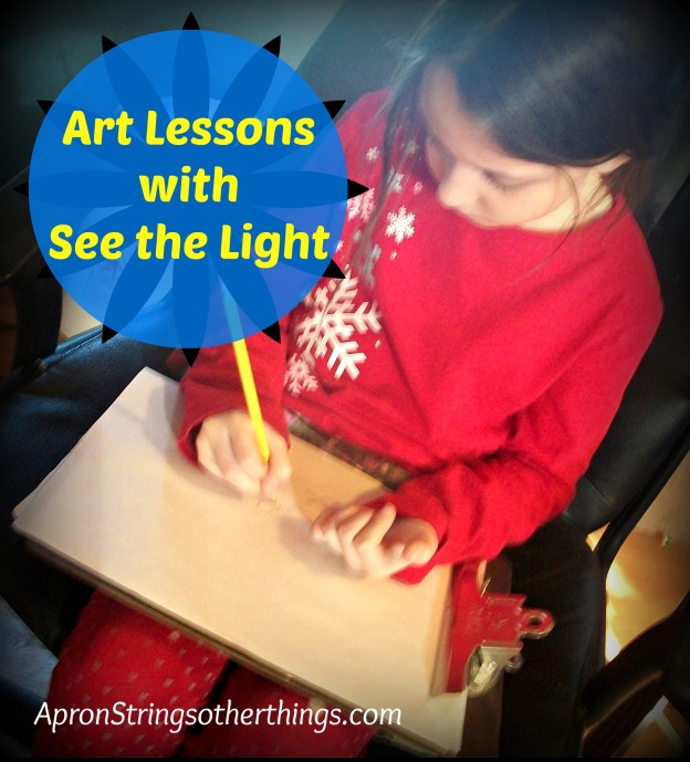 Art Lessons with See the Light - Apron Strings & other things