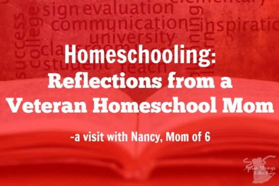 Homeschooling: Reflections from A Veteran Homeschool Mom - a visit with ...