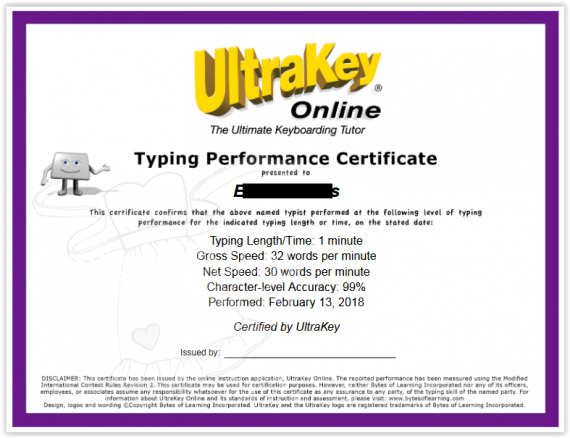 Your Child Can Learn Touch-Typing using UltraKey Online Typing {A ...