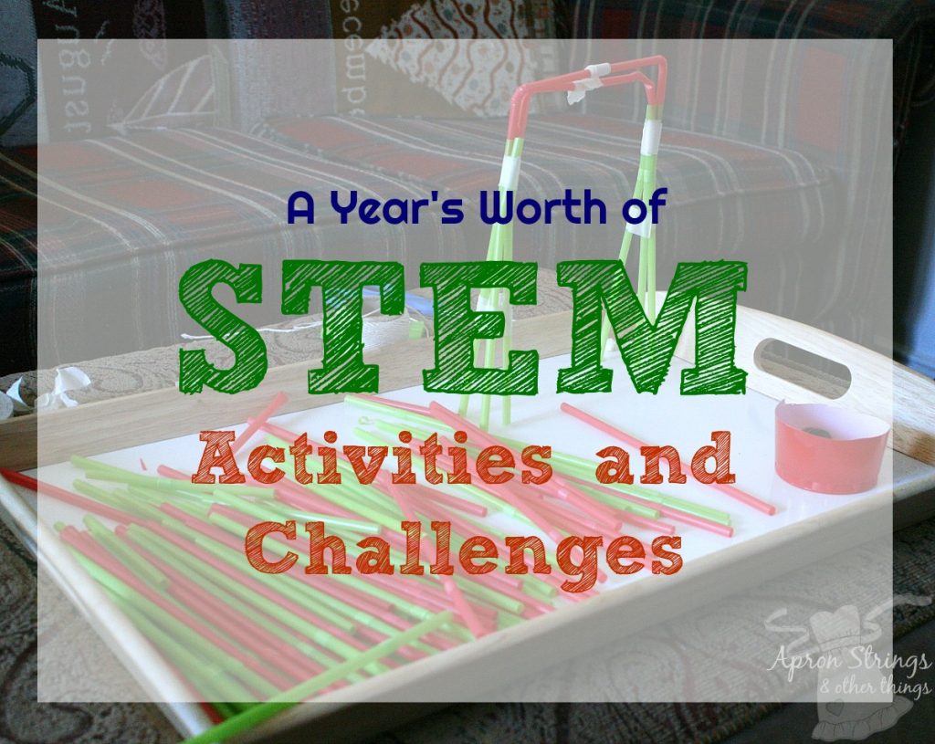A Year's Worth of STEM Activities and Challenges {a review} - Apron ...